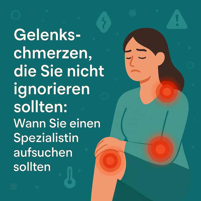 Gelenkschmerzen, die Sie nicht ignorieren sollten: Wann Sie einen ...